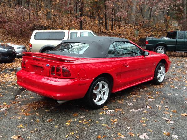 1997 Red Mustang Cobra Convertible SVT