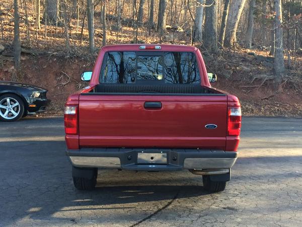 2003 Red Ford Ranger XLT with 70,000 miles