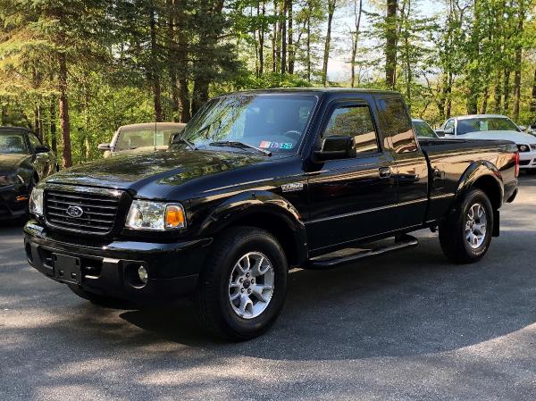 2008 Black Ford Ranger Sport XCab 4 Dr 4x4