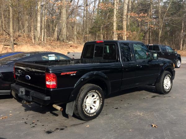 2011 Black Ford Ranger Sport XCab, 4 door, 4x4