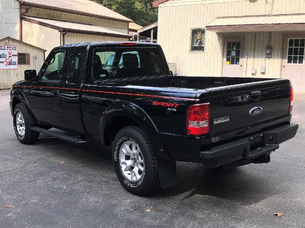 2011 Black Ford Ranger Sport XCab 4Dr 4x4