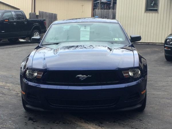 2012 Blue Ford Mustang V6 with 32,500 miles