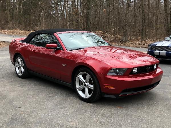 2012 Red Ford Mustang GT Convertible