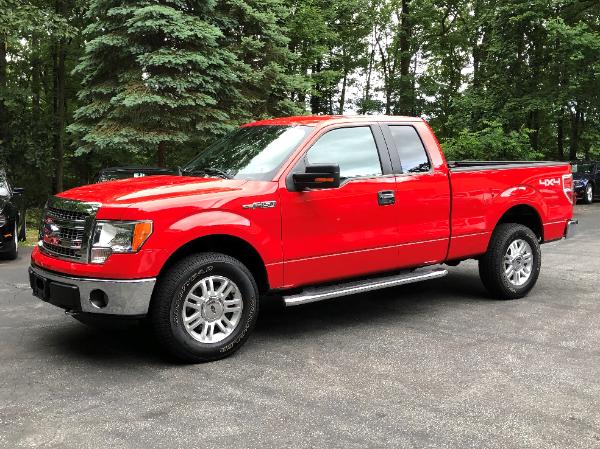 2014 Red F-150 XLT SuperCab 4x4