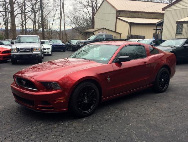 2014 Ruby Red Ford Mustang V6